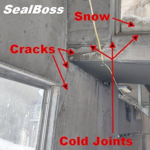 Concrete Crack Injection - Polyurethane - SealBoss Corp.